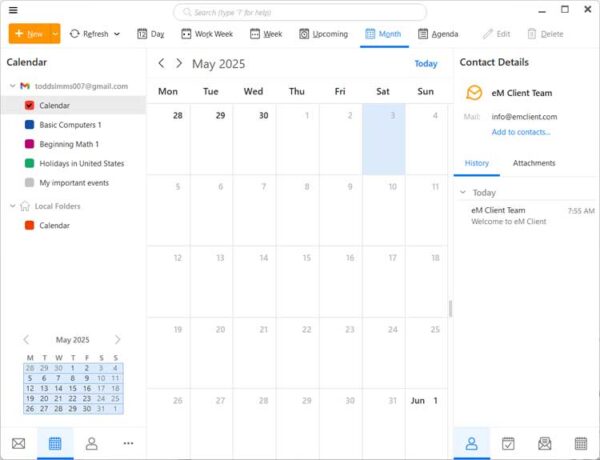 The Free eM Client Email App Overview - Online Computer Tips