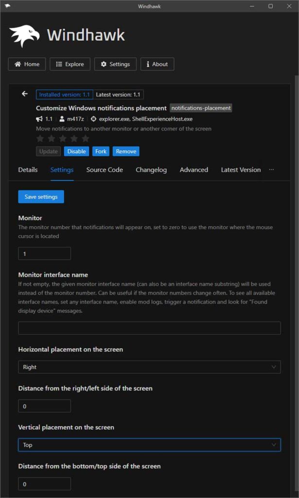 Change Where Windows Desktop Notifications Appear on the Screen