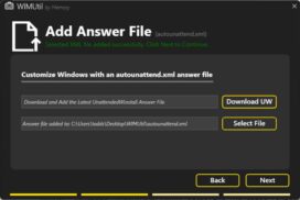 Create a Custom Auto Unattended File and Inject it into a Custom Windows ISO File