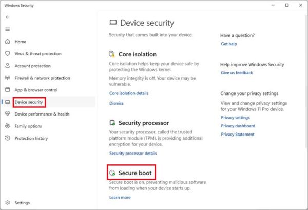 3 Methods to Find if Secure Boot is Enabled on your Computer - Online ...