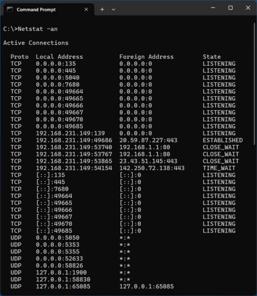 Common Networking Commands - Online Computer Tips
