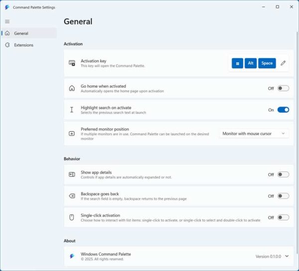 The New Microsoft PowerToys Command Palette Tool - Online Computer Tips