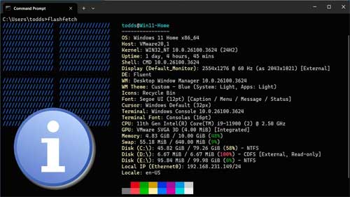 Use the FastFetch Command to Show Detailed System Information About your PC