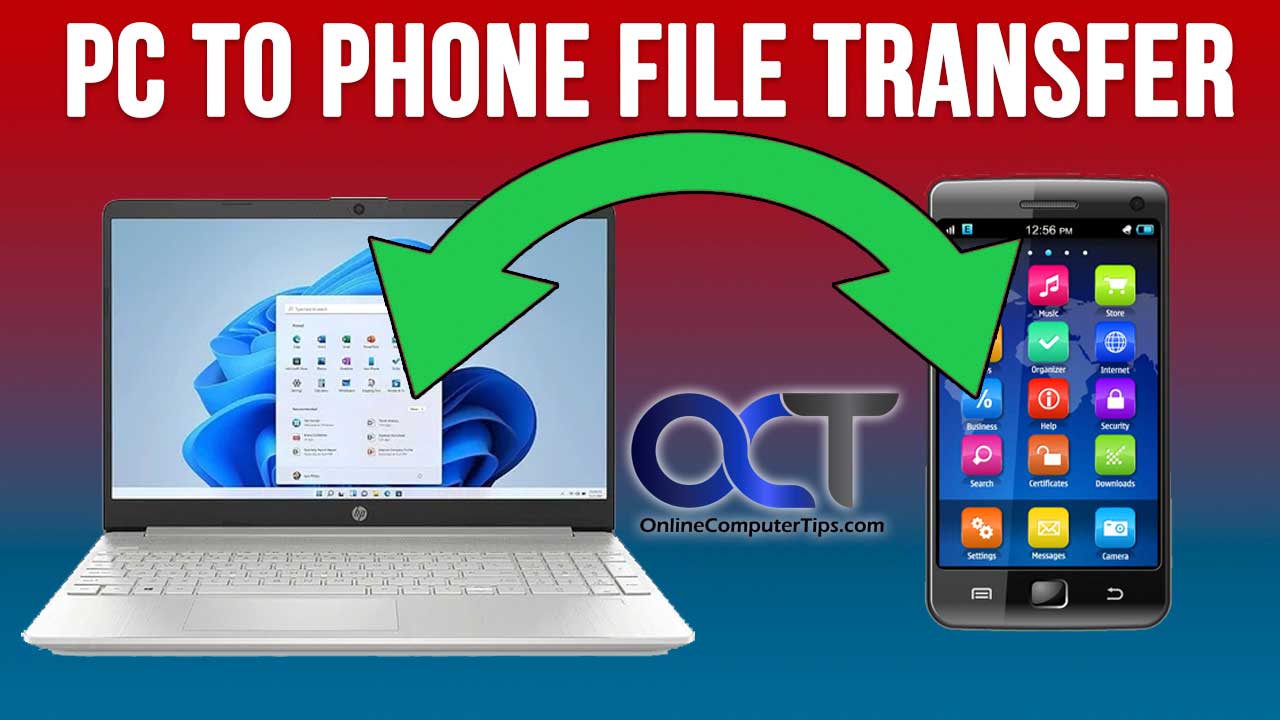 Fast PC to Phone File Transfers (No Cables Required)