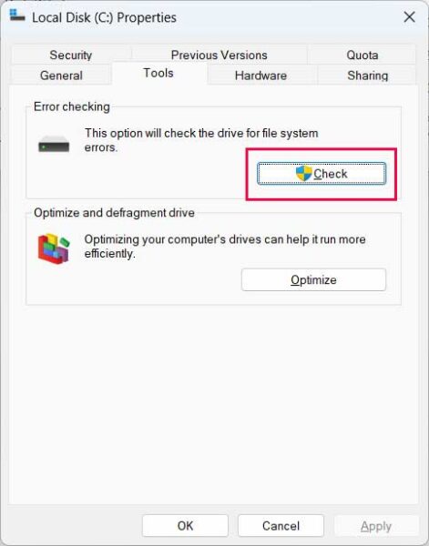 Using Check Disk Chkdsk In Windows To Fix Hard Drive Errors Online Computer Tips