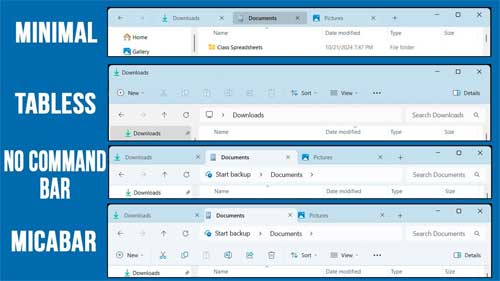 Customize the Windows 11 File Explorer Appearance - Online Computer Tips