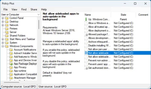 2 Ways to Edit Group Policy Settings in Windows Home Edition - Online ...