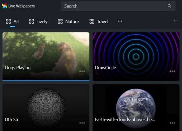 Add Animated Live Desktop Wallpaper Backgrounds to your PC - Online ...