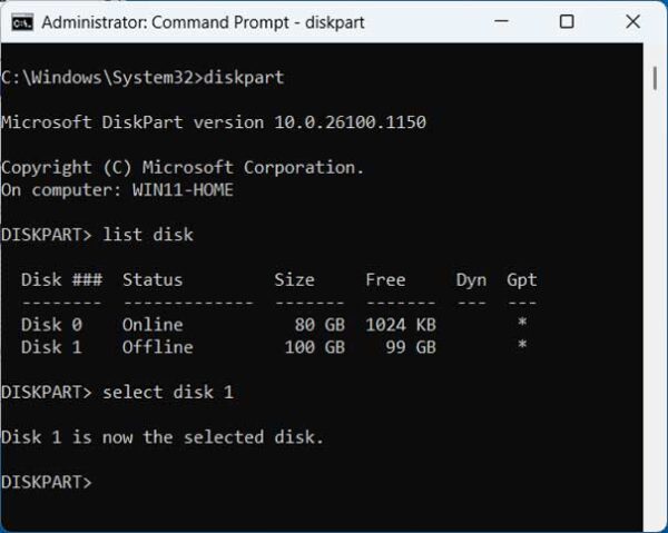 How to Configure a New Hard Drive Using the Windows DiskPart Command