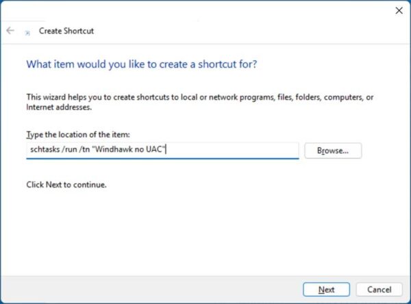 How to Create a Shortcut to Run a Program Without Seeing the UAC Prompt