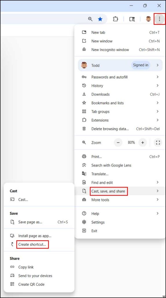 How to Create Shortcuts to Websites on Your Taskbar, Desktop or Start Menu