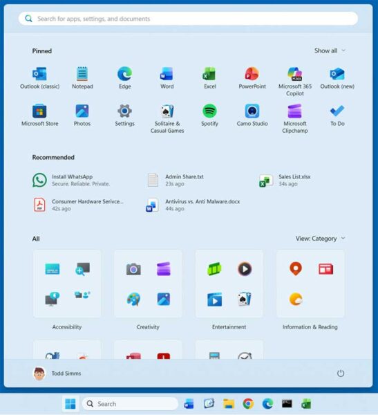 Enable the New Updated Start Menu in Windows 11 25H2 - Online Computer Tips