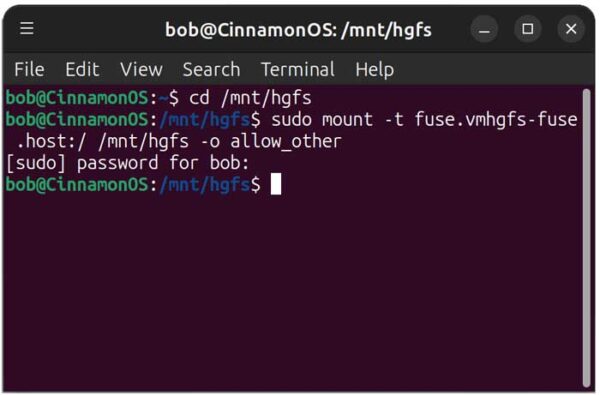 Share Files and Folders Between Your Host and Linux VMs in VMware ...