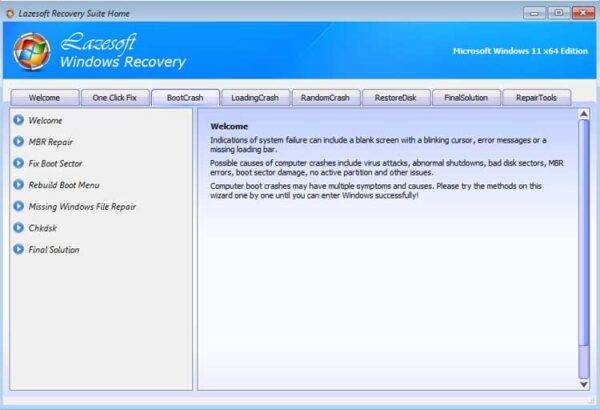 Fix Windows, Recover Data, Reset Passwords & Clone Disks with Lazesoft ...