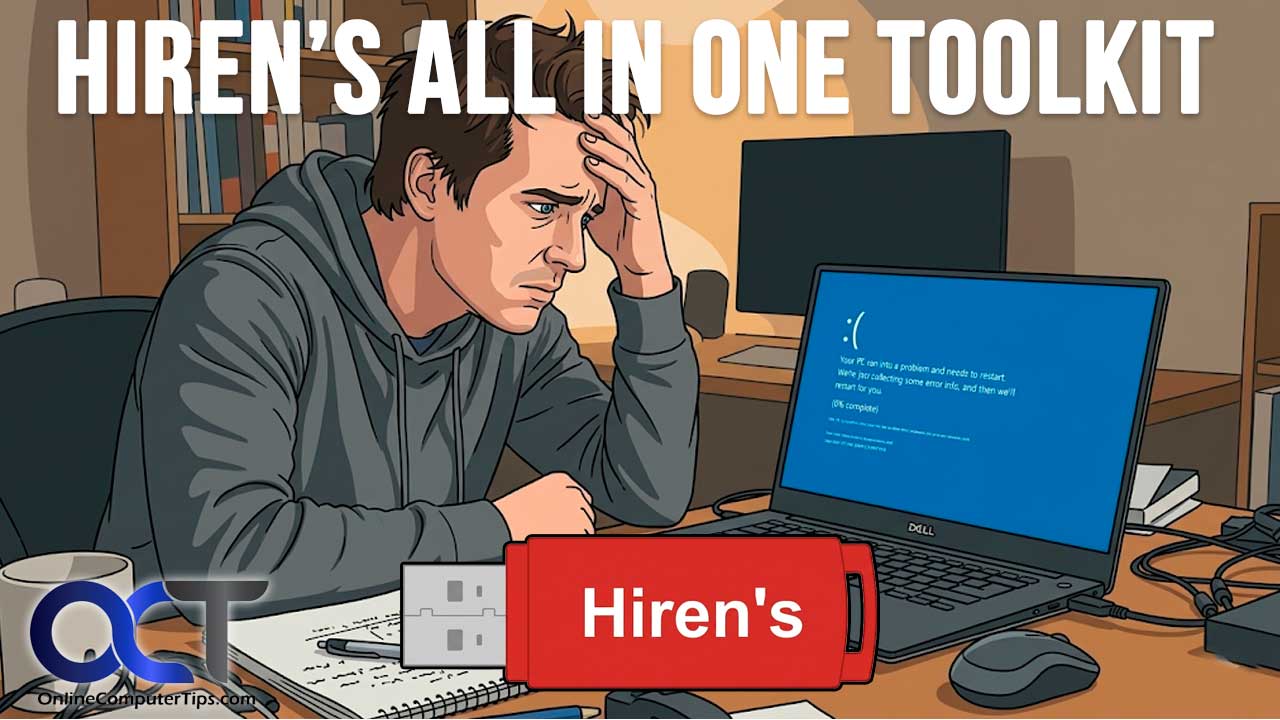 Hiren’s Boot CD PE: Data Recovery, Disk Repair, Password Resets & More